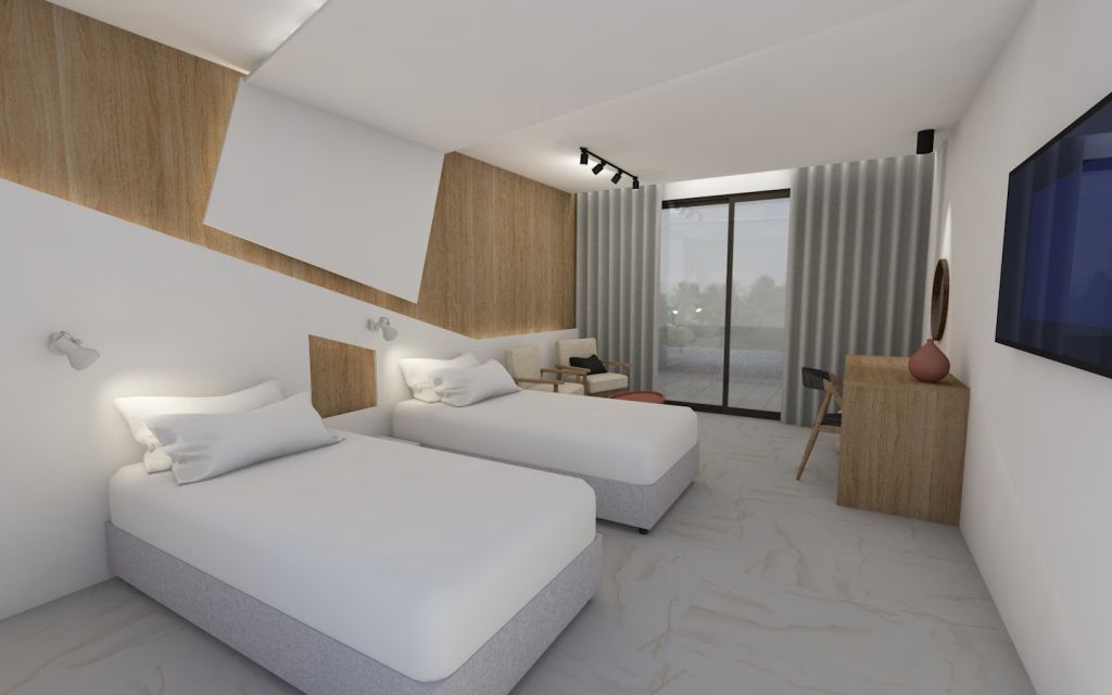 KBR FAMILY CONNECTED ROOM WITH DOORS