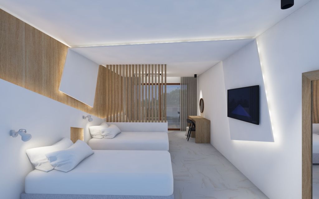 KBR FAMILY CONNECTED ROOM WITH DOORS